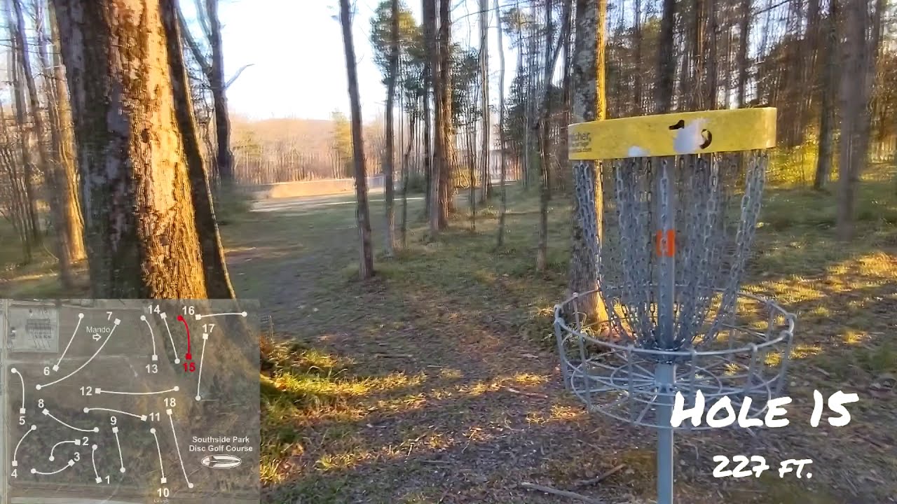 Southside Park Disc Golf Course | Course Walkthrough - YouTube