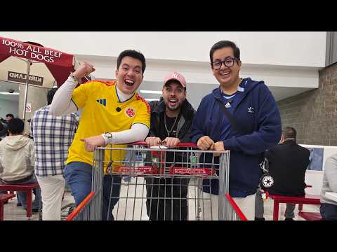 DE COMPRAS EN EL SUPER PARA EL PARTIDO DE MÉXICO | IRL