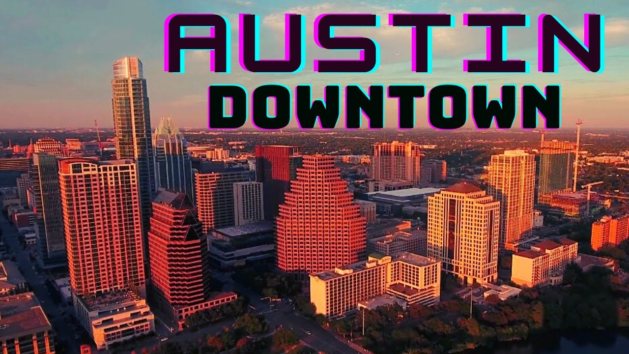Downtown Austin Texas By Drone View - Austin Tx Aerial 4k Ultra Hd View ...