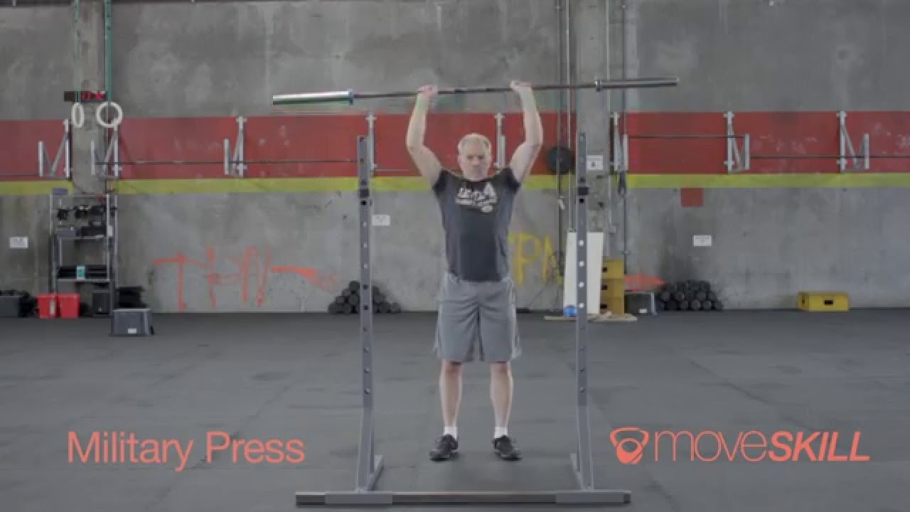 Demo: Military Press - YouTube