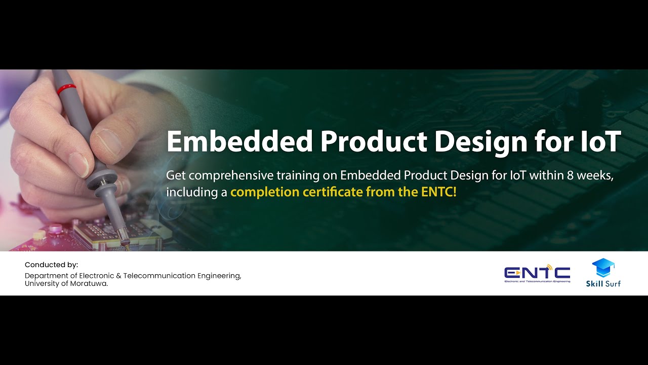 Embedded Product Design for IoT - Session 1 - YouTube