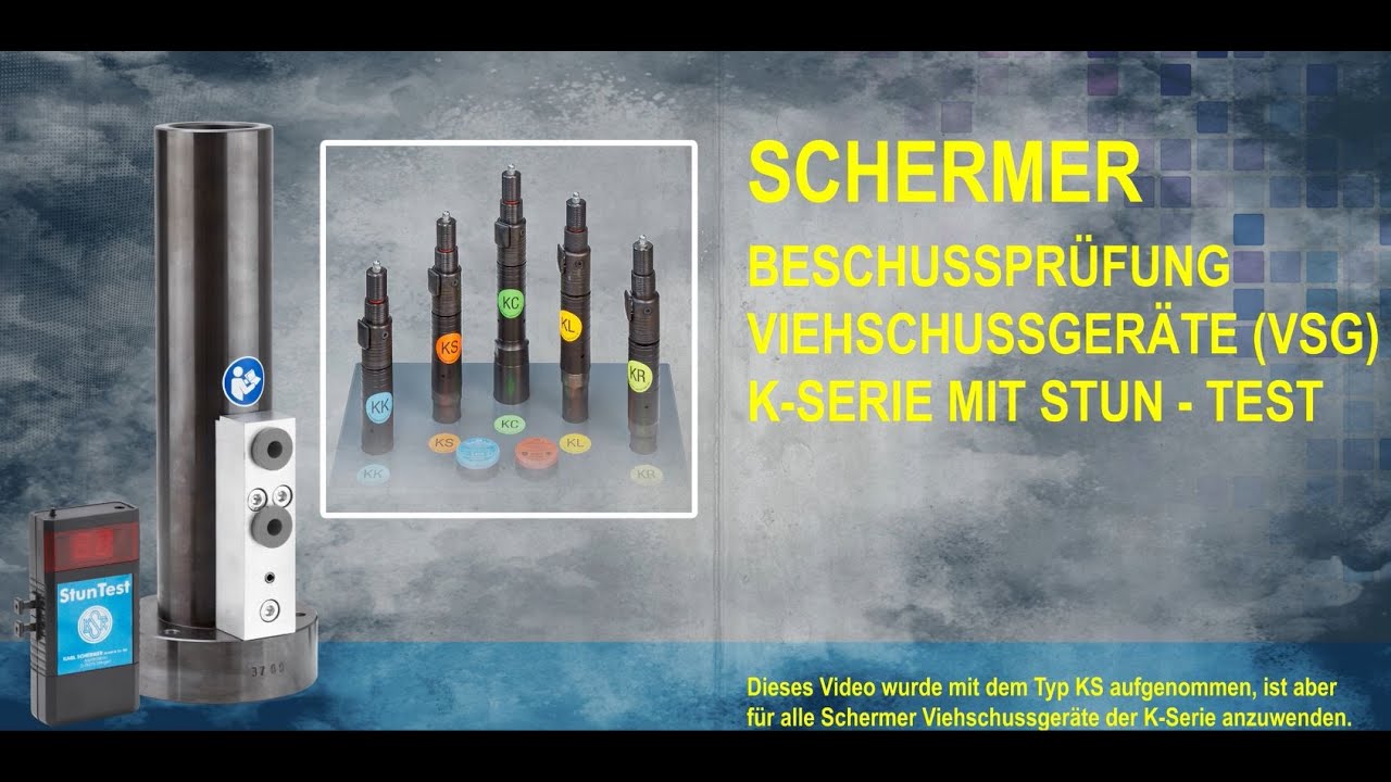 SCHERMER K-Serie | STUN Test - YouTube