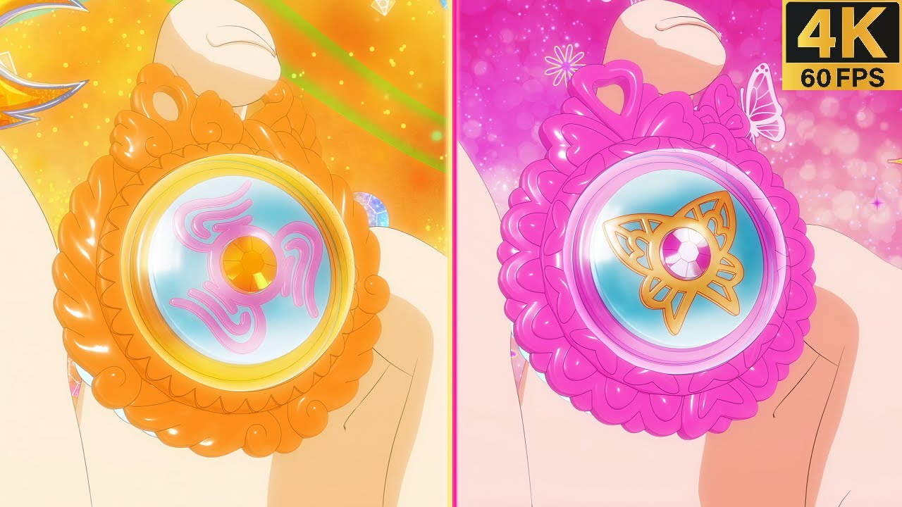 Cure Wing Cure Butterfly Transformation 💕 Hirogaru Sky! PreCure【 4K ...