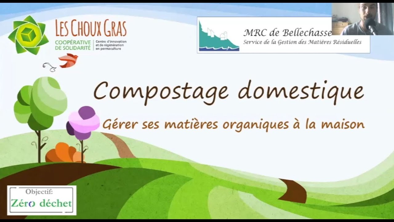 Formation sur le compostage domestique - YouTube