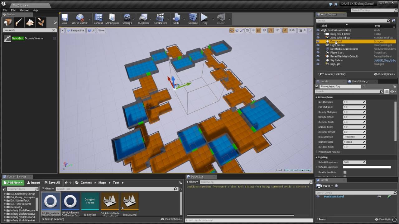 Dungeon Architect: Enclose volumes around your dungeon - YouTube