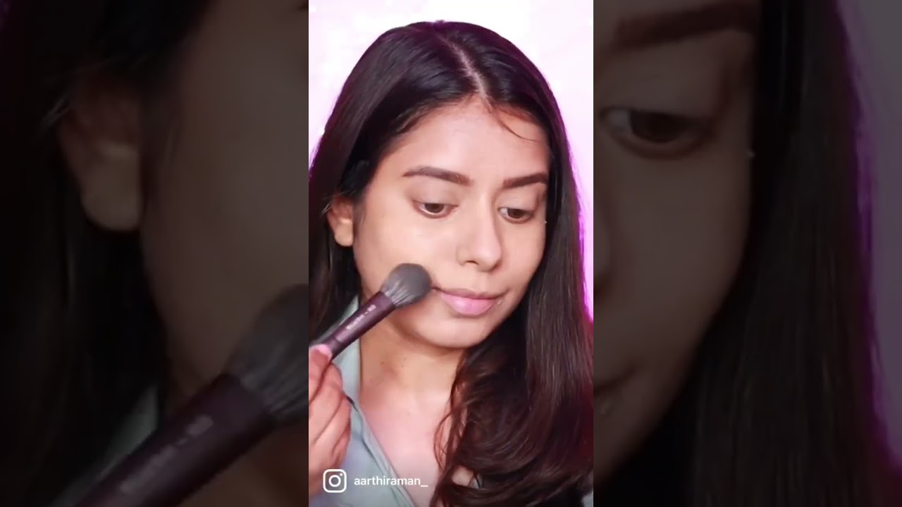 Simplest Makeup Look Ever!! #shorts #makeupshorts - YouTube