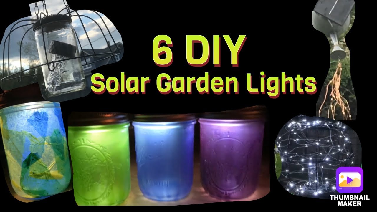 Transform Your Backyard with DIY Solar Garden Lights - YouTube