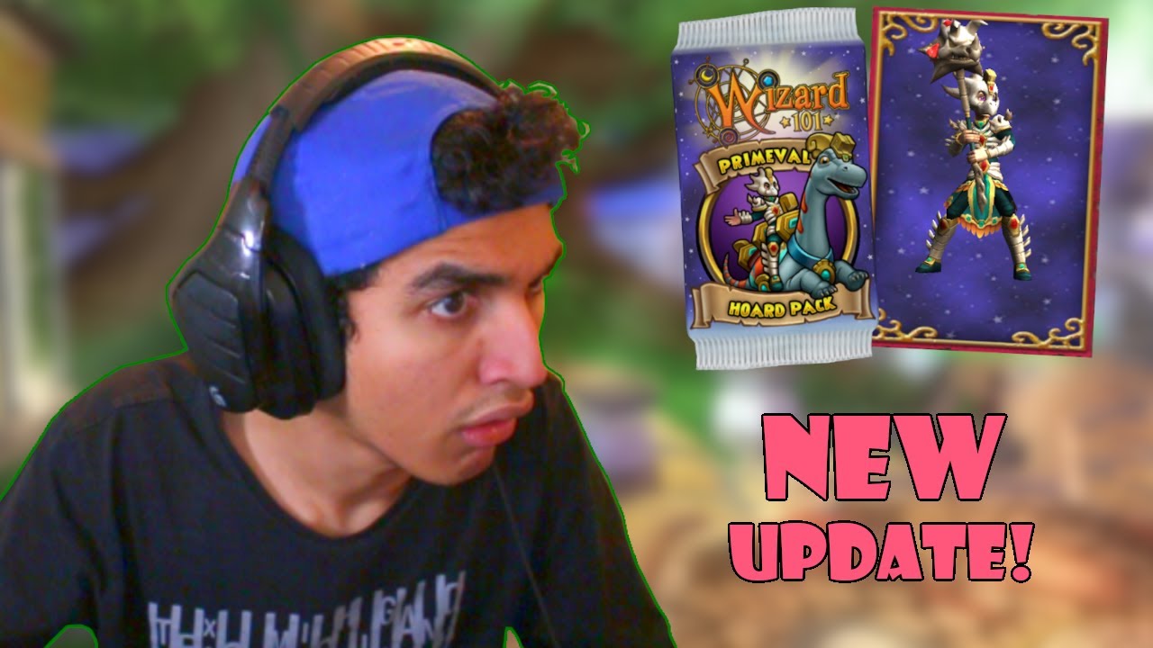 Wizard101: *NEW* Update On UNRELEASED Primeval Pack! - YouTube
