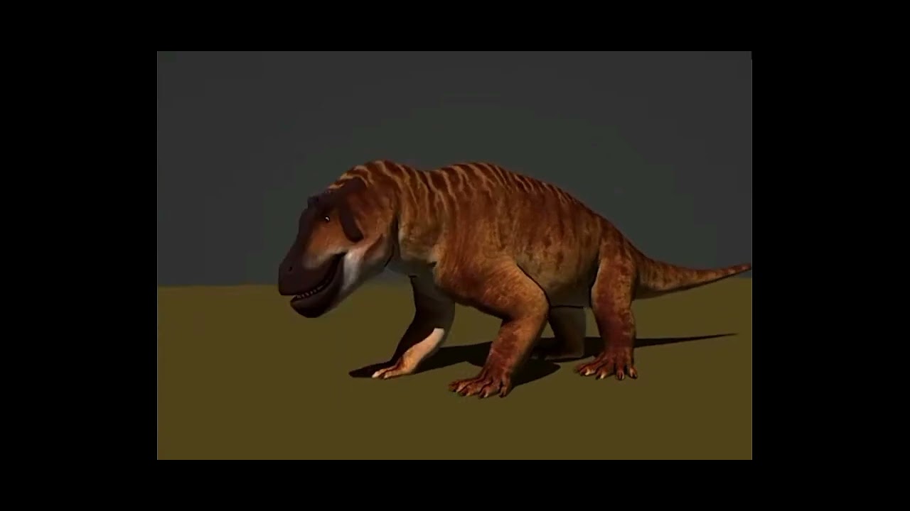 Anteosaurus animations path of titans - YouTube