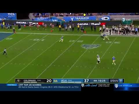 UCLA WR Kyle Phillips 82 Yard Punt Return Touchdown Vs Colorado | 2021 ...