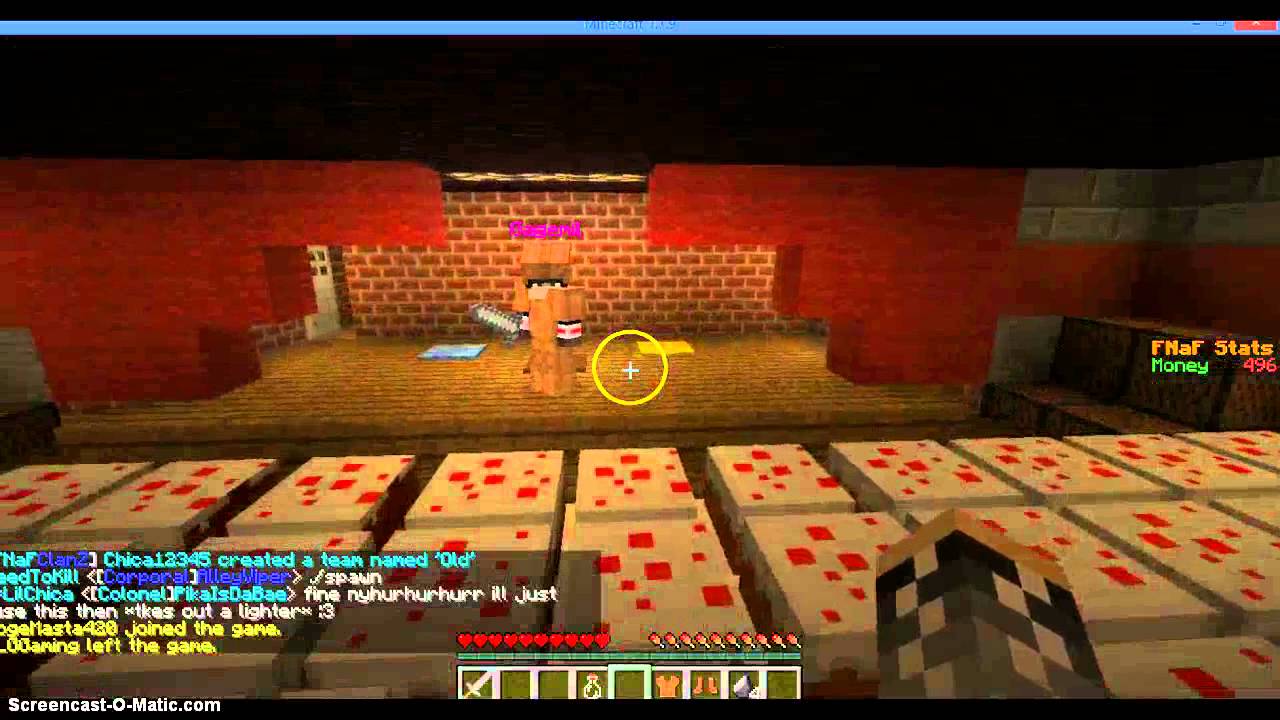 minecraft fnaf roleplay server - YouTube