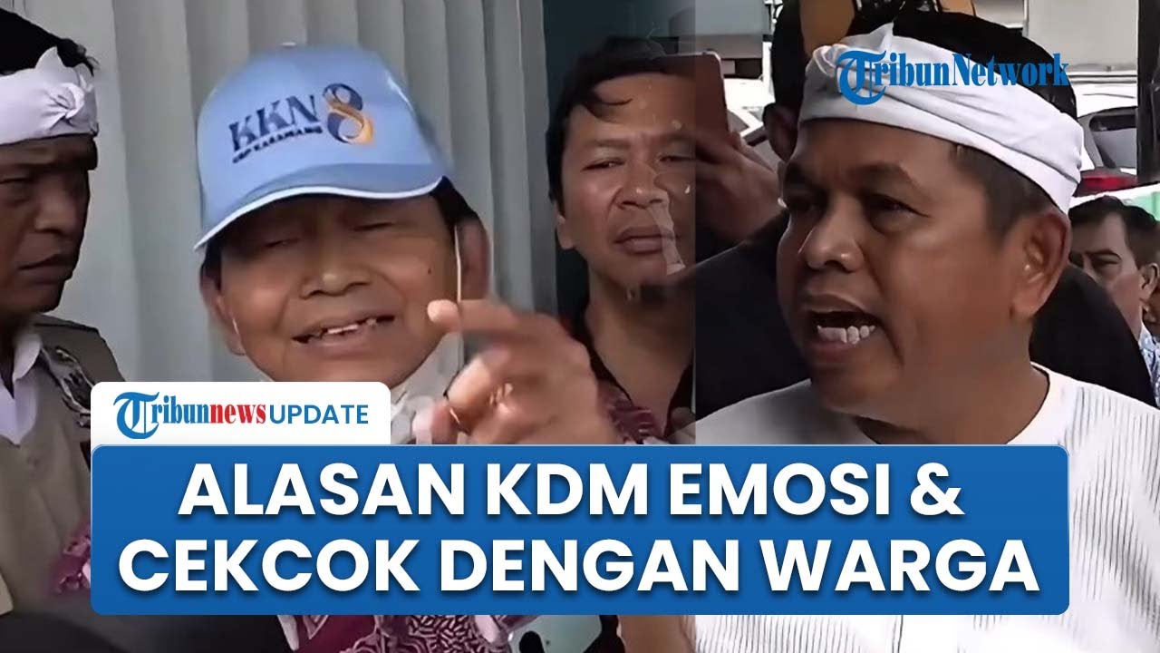 Emosi Dedi Mulyadi Meluap-luap Cekcok dengan Warga yang Ogah Bongkar ...