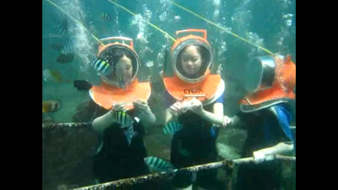 Bali Sea Walker | Water Sport Activities At Tanjung Benoa Beach - YouTube