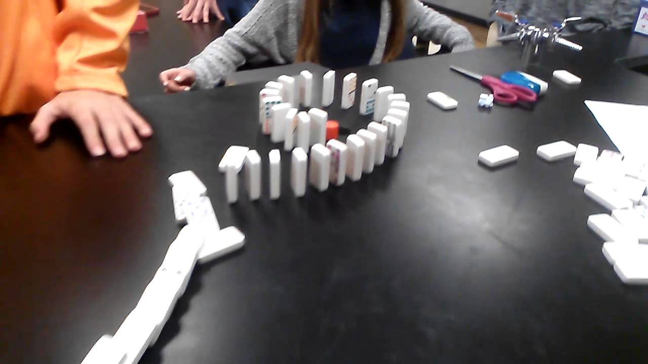 Domino fail - YouTube