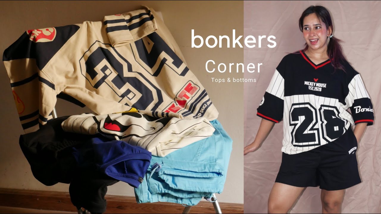 TRENDY *Bonkers Corner* Tops Haul @149 - Oversized Tshirts, Pants ...