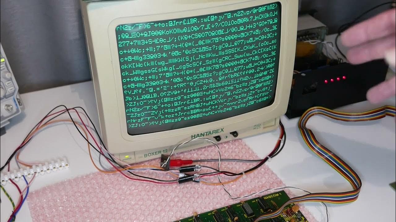 Repair of a NASCOM 1 computer - YouTube