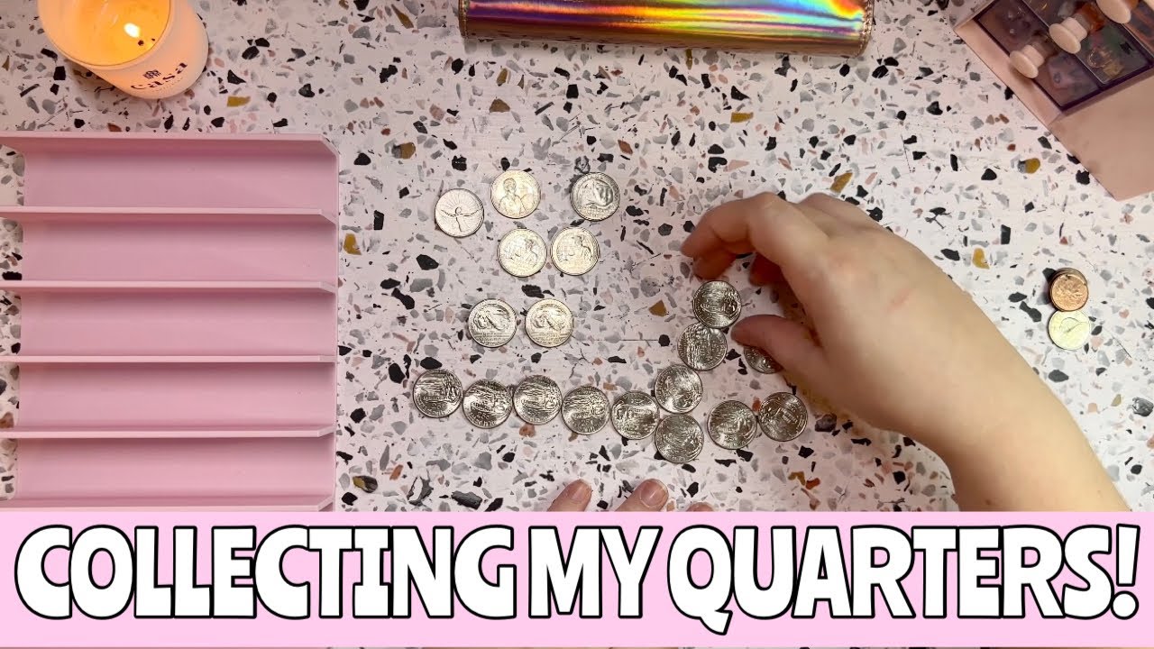 COLLECTING AND SAVINGS MY QUARTERS! | Collecting American Women ...