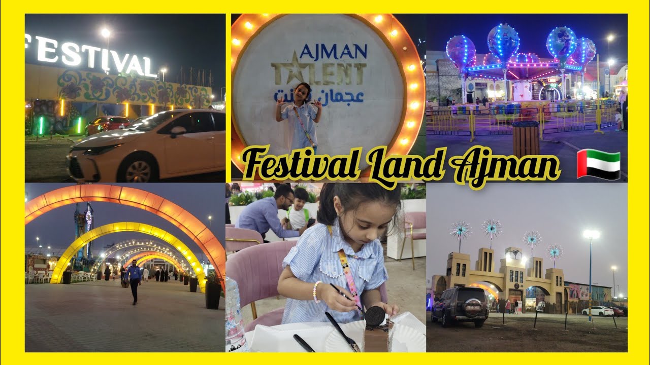 Mini Global village in AJMAN || Ajman Festival land - YouTube