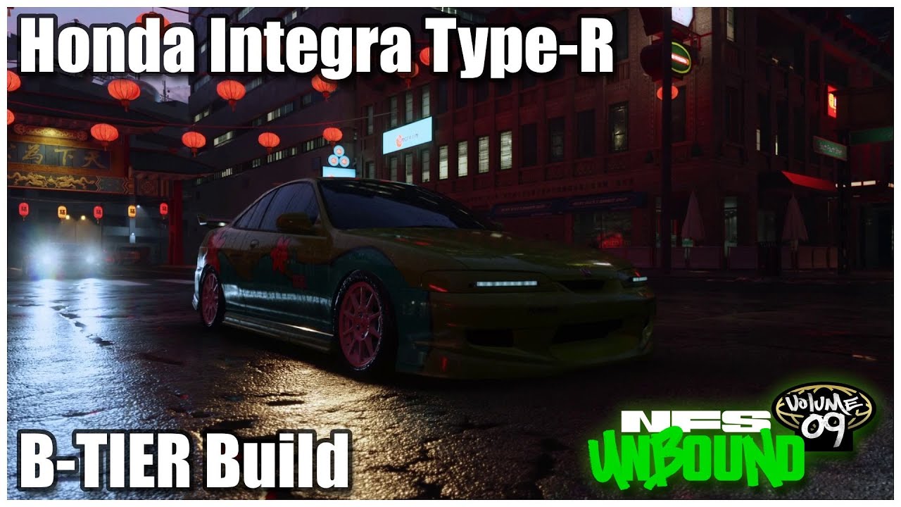 Honda Integra Type R Build - B Tier - NFS Unbound Vol 09 - YouTube