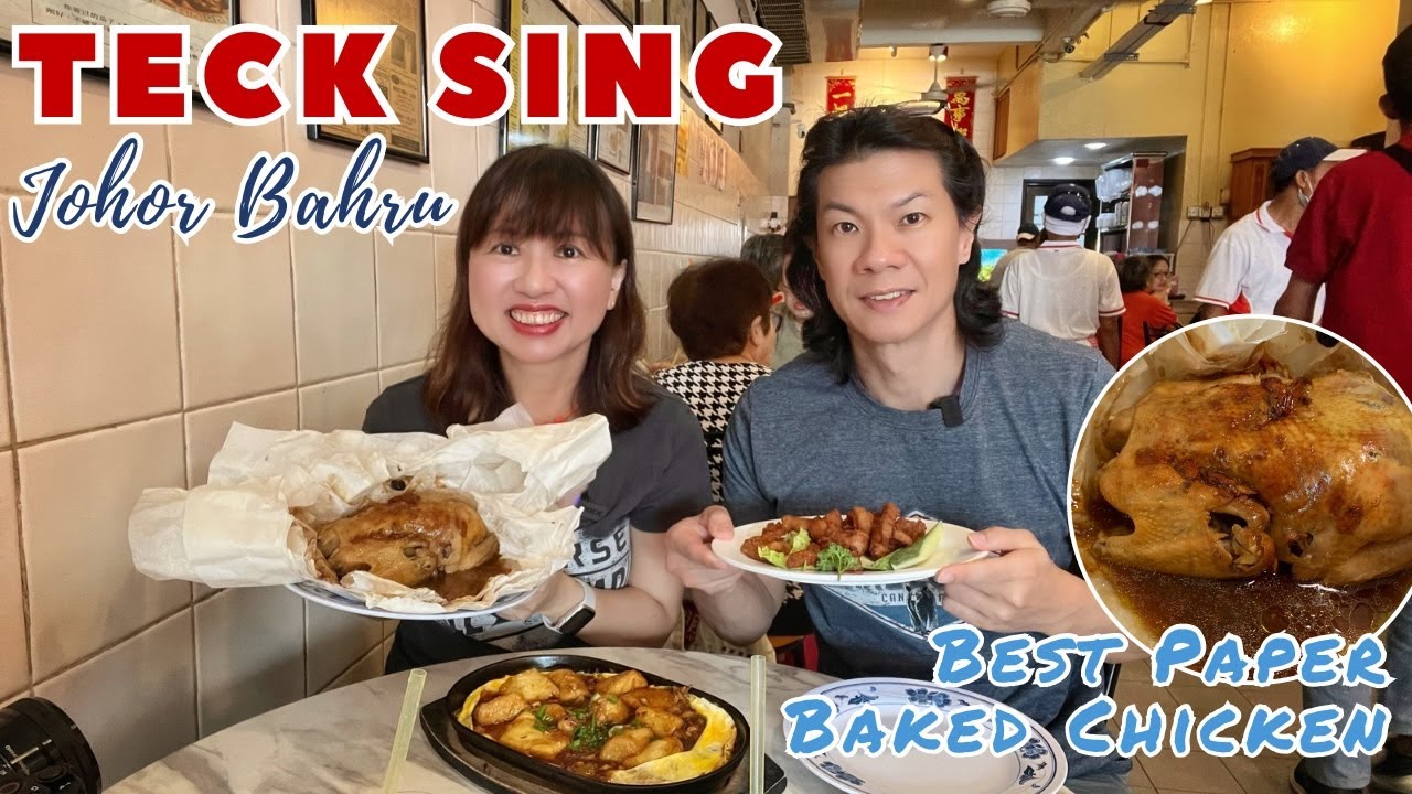 We visited Teck Sing for their FAMOUS paper baked chicken. Great JB day ...
