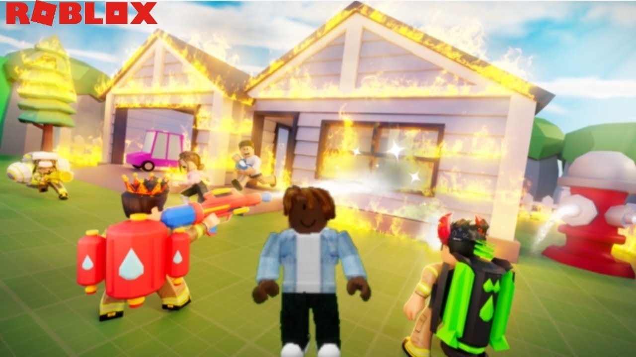 Becoming A Fireman in Roblox Firefighter Simulator - YouTube