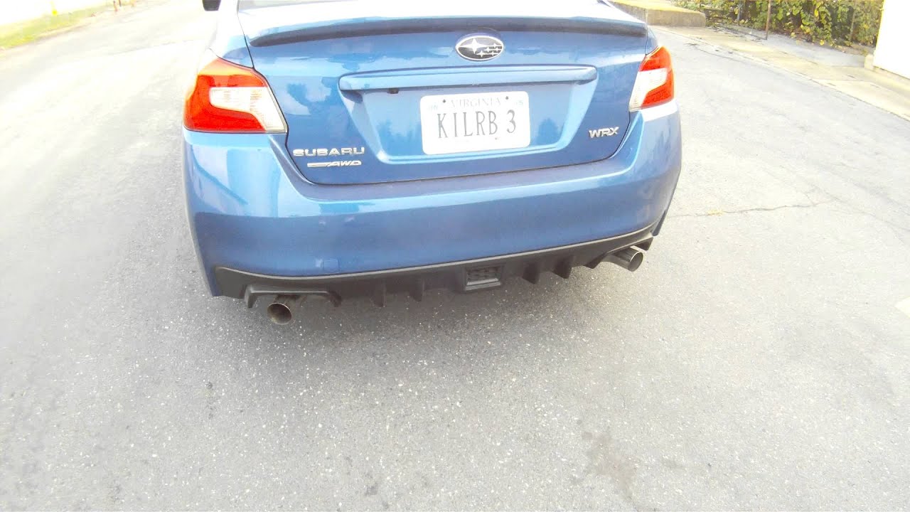 2015 WRX Turbo Back - YouTube