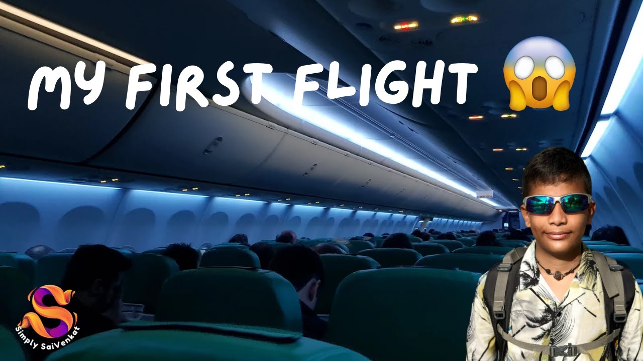 Up, Up, and Away: My Childhood First Flight Adventure ️🌟 #flight # ...