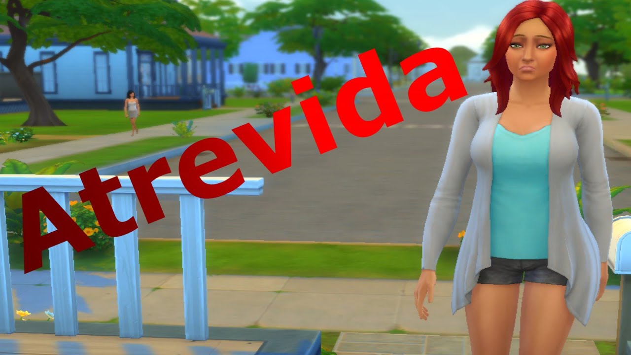 The sims 4 #4 -" Katrina ATREVIDA " - YouTube