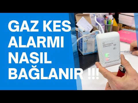 Gaz Alarm cihazı Nasıl Bağlanır