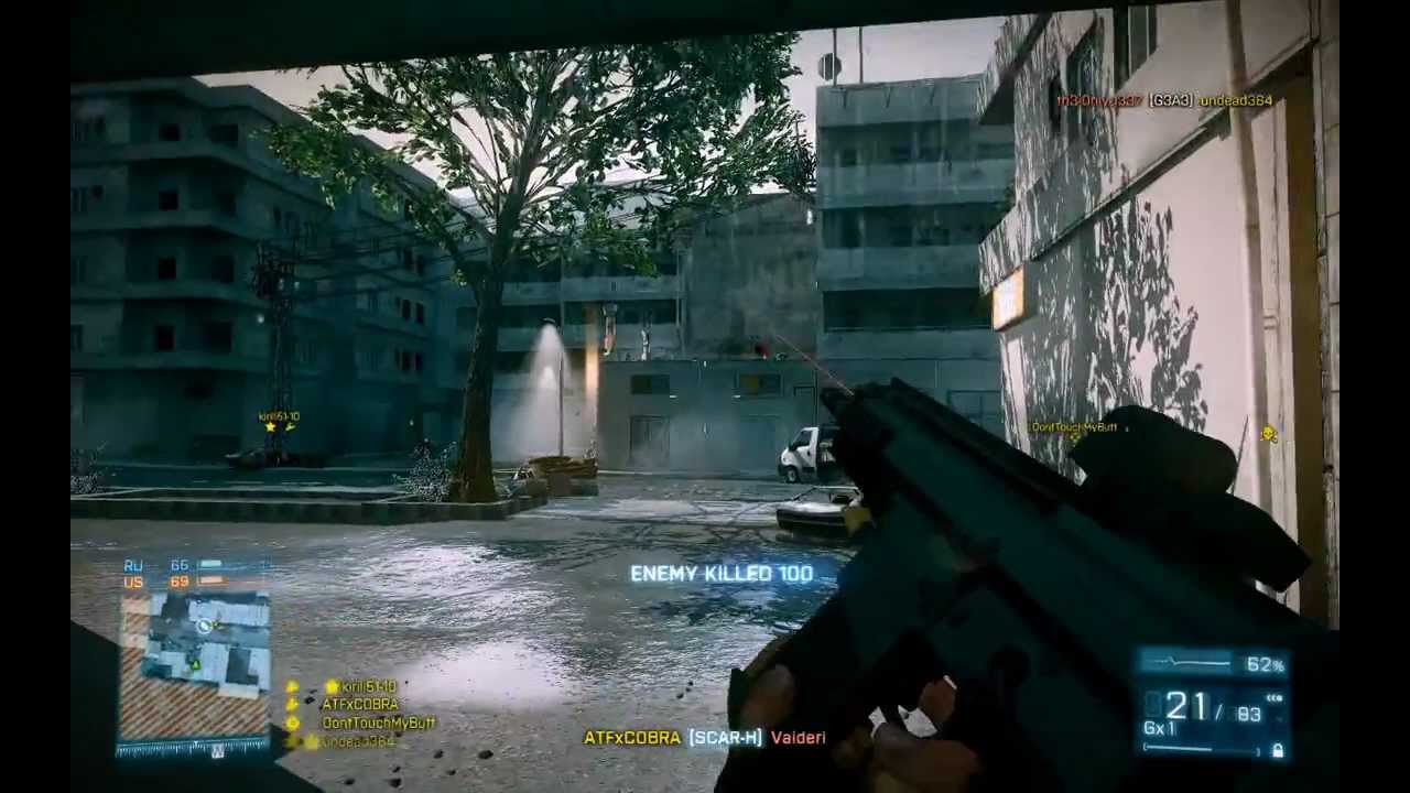 BATTLEFIELD 3 WEAPON REVIEW: SCAR-H COMPACT CARBINE - YouTube