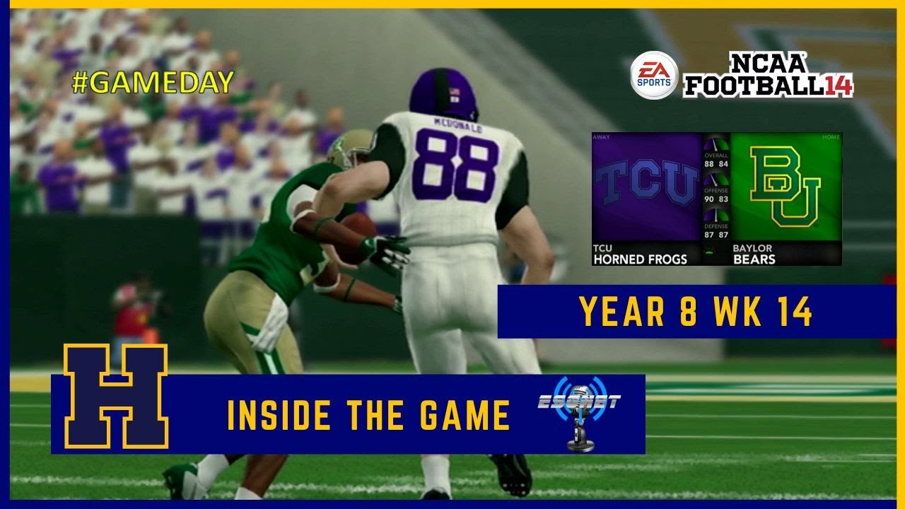 NCAA Football '14 | Highland Scotties Teambuilder Dynasty | TCU vs ...