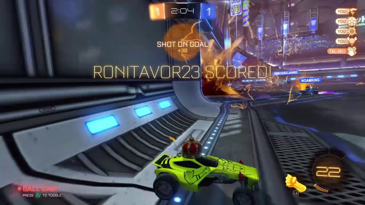 Roni Tavor rocket league - YouTube