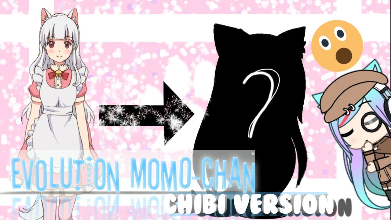 How to create Momo-chan(uchitama) chibi version"•"Gacha life evolution ...