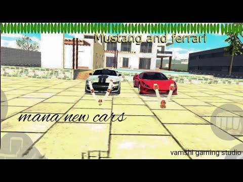 mana new 2 car Mustang and ferari 🚗🥳♥️//vamshi gaming studio//# ...