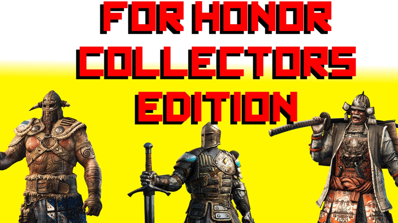 For Honor: Collectors edition unboxing [Ubisoft version] - YouTube