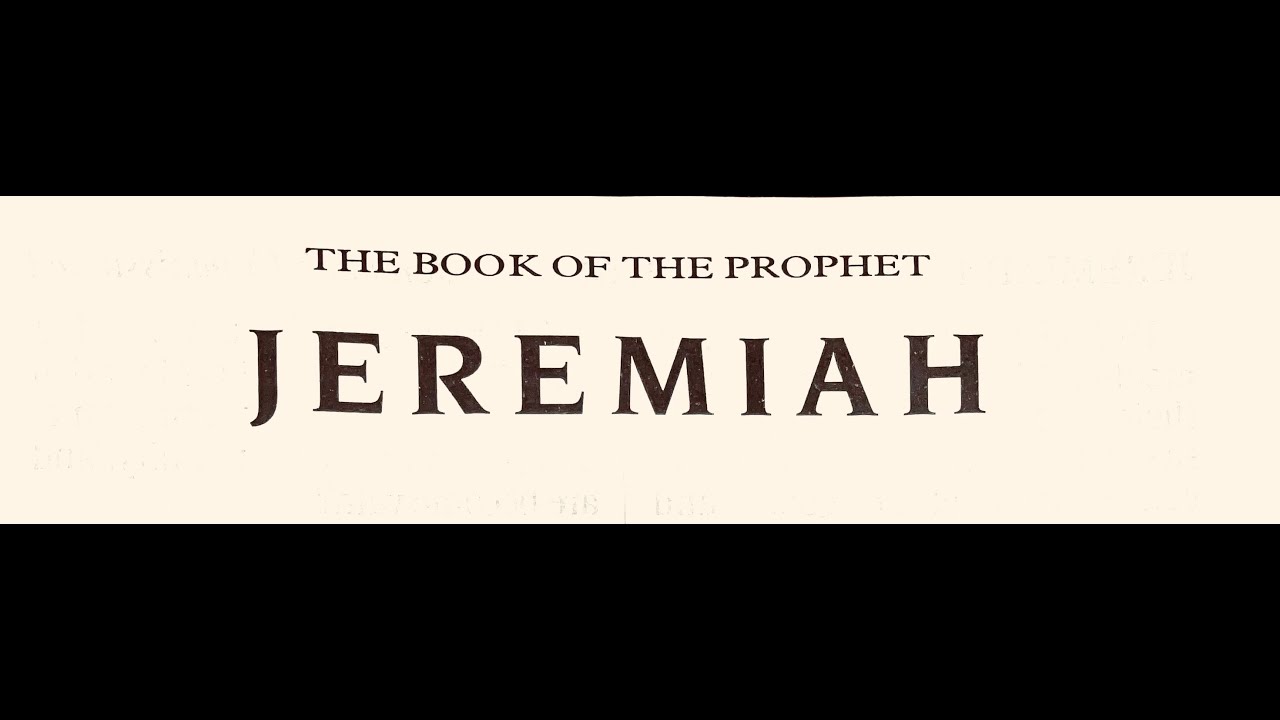 November 1 – Jeremiah 7–9 - YouTube