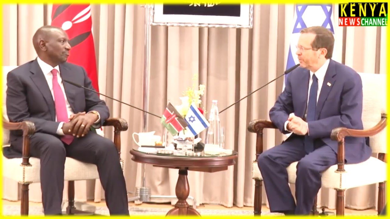 LISTEN WHAT ISRAEL PRESIDENT ISAAC TOLD RUTO IN JERUSALEM TODAY - YouTube