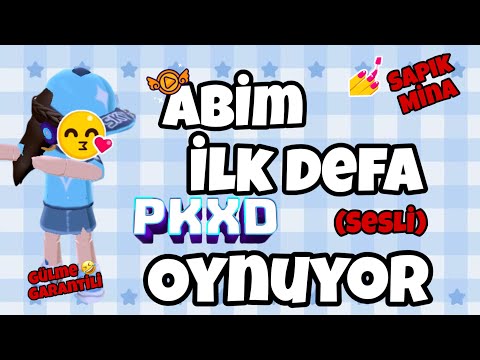 ABİM İLK DEFA PKXD OYNUYOR 😂 GÜLME GARANTİLİ (SESLİ 😱) SAPIK MİNA #keşfet #pkxd #anasayfa 