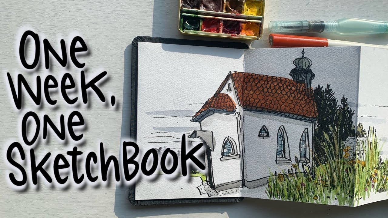A One-Week Sketchbook Project - YouTube