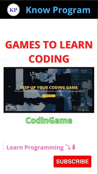 Games to Learn Coding ️. | #shorts #coding #game #knowprogram - YouTube