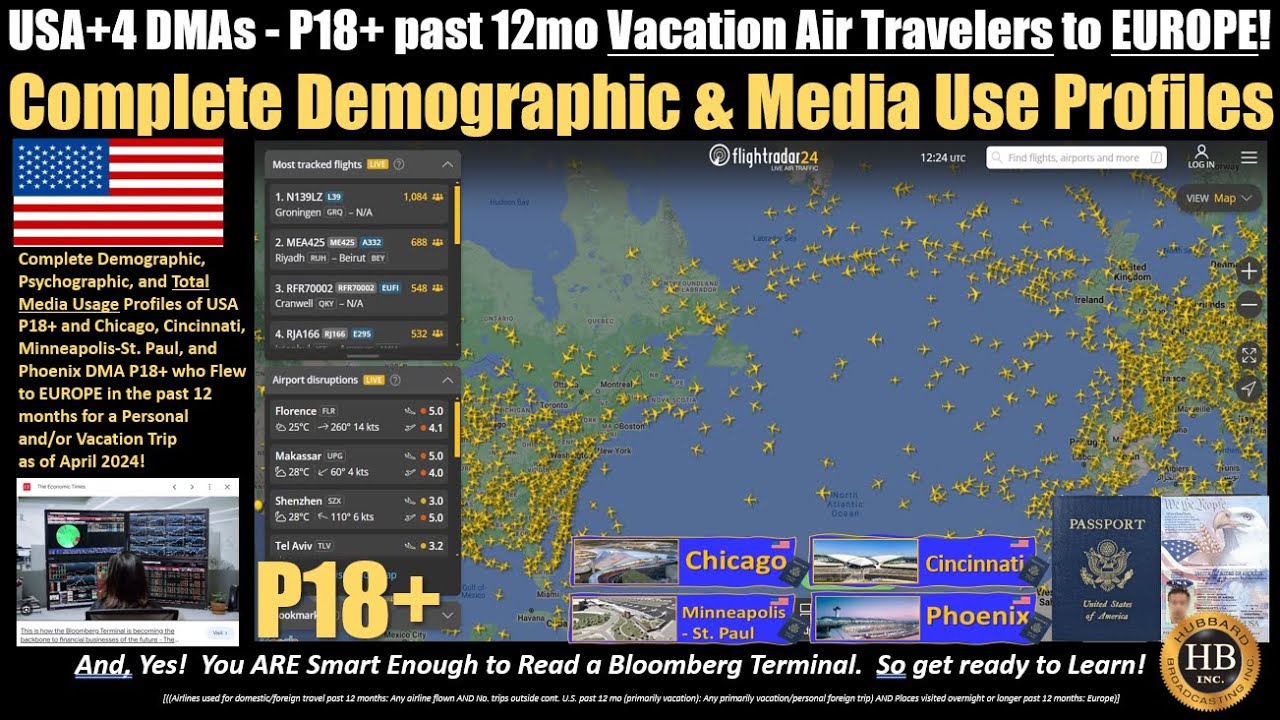 HUBBARD USA+DMAs P18+ past 12mos EUROPEAN VACATION AIR TRAVELERS soefa ...