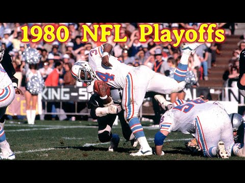 1980 NFL Playoff Highlights Rams Cowboys Raiders Oilers - YouTube