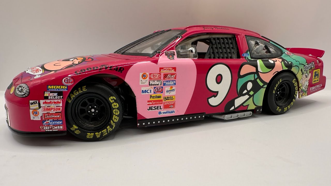 Review: 1998 Jerry Nadeau #9 Cartoon Network Wacky Racing Powerpuff ...