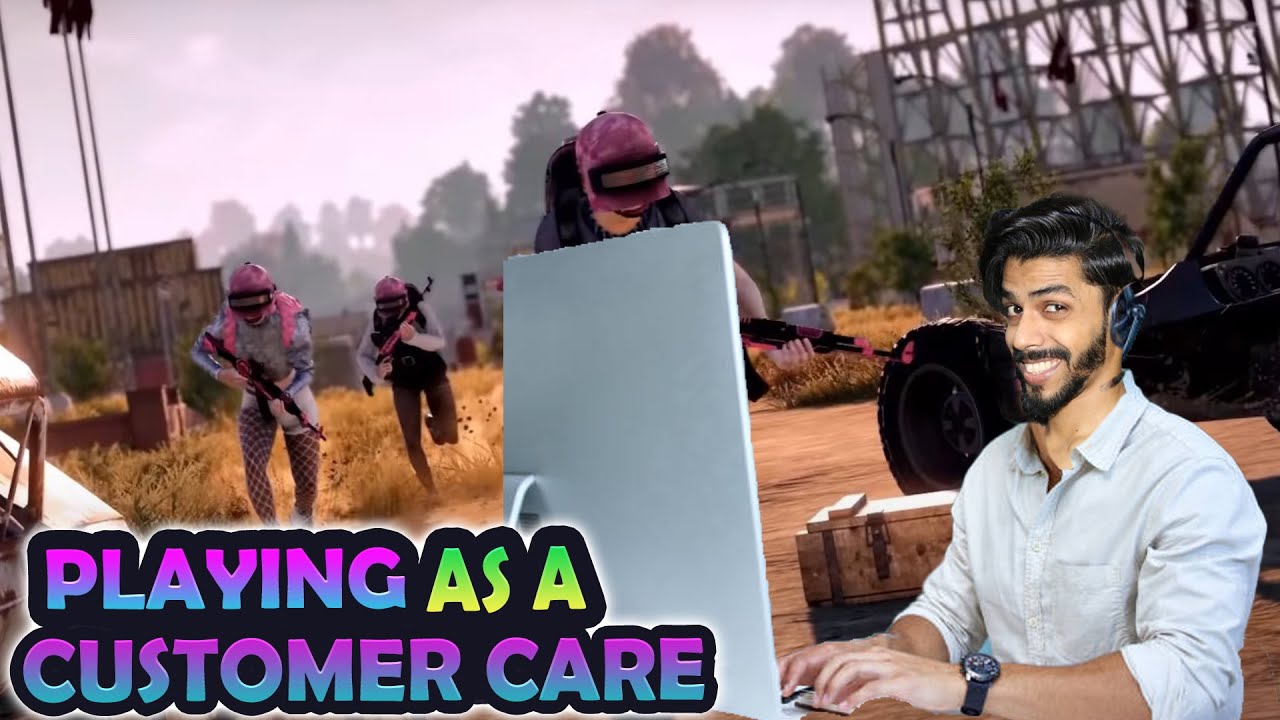 Playing PUBG As A Customer Care - PUBG MOBILE | Khati Mithi - YouTube