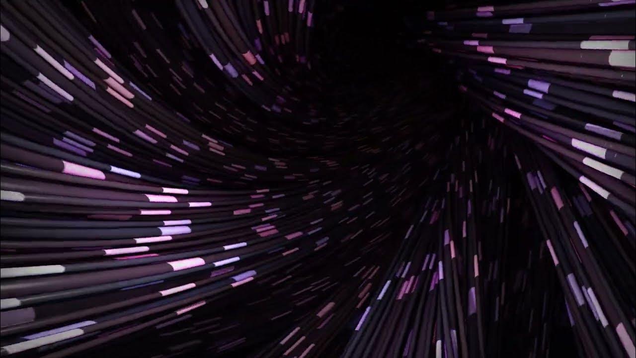 Endless Dark Wired Tunnel Background | 4K UHD Psychedelic VJ Loop - YouTube