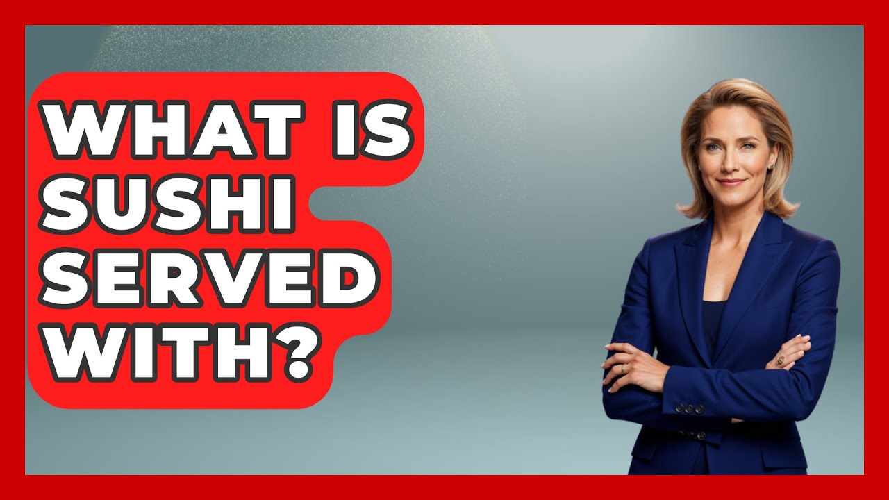 What Is Sushi Served With? - Japan Past and Present - YouTube