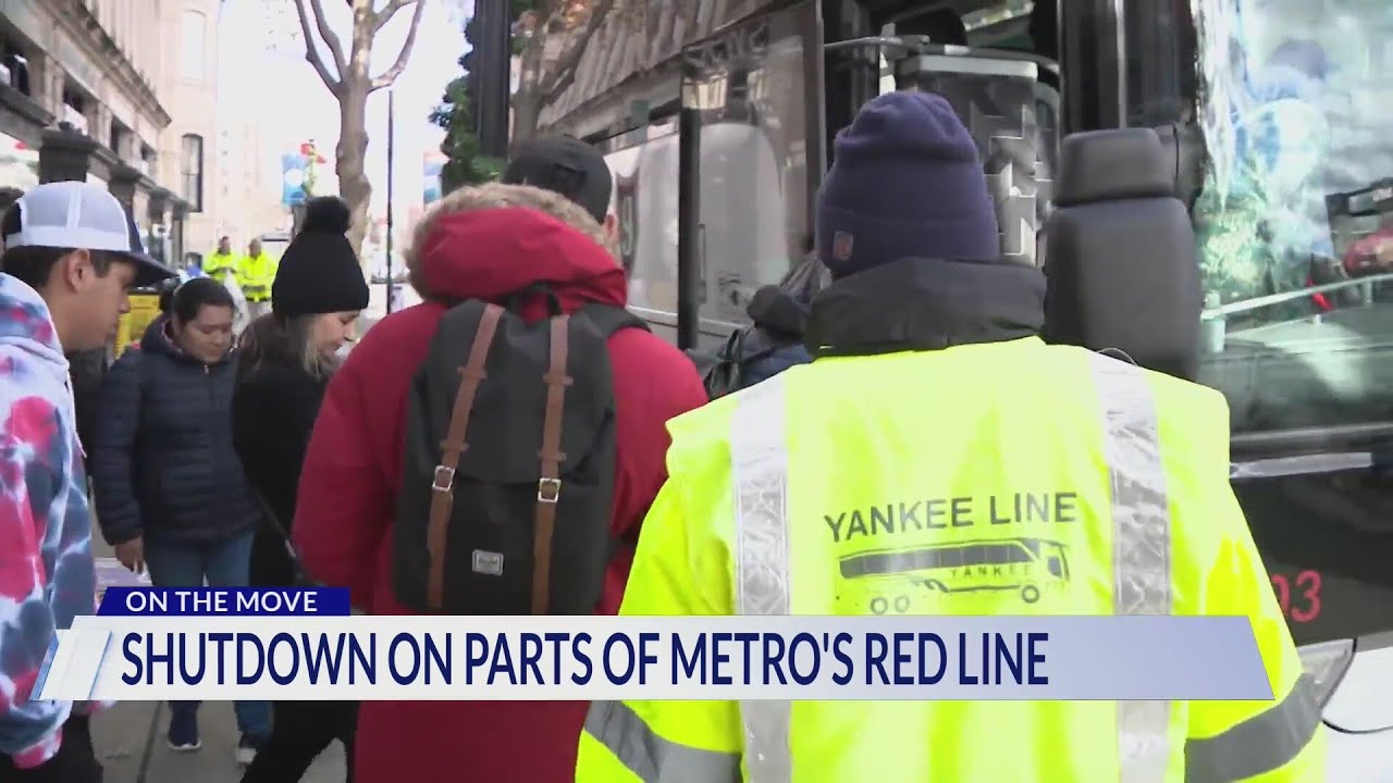 Metro's Red Line shuts down for 2 weeks to complete needed repairs ...