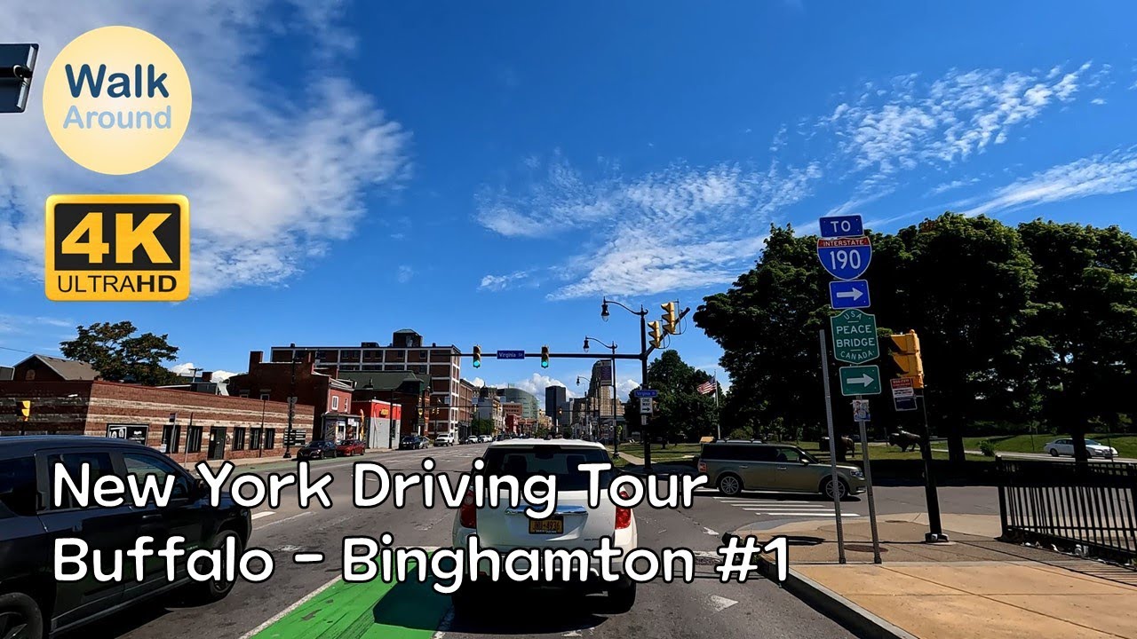 【4K60】 New York Driving: Buffalo - Binghamton #1 - YouTube