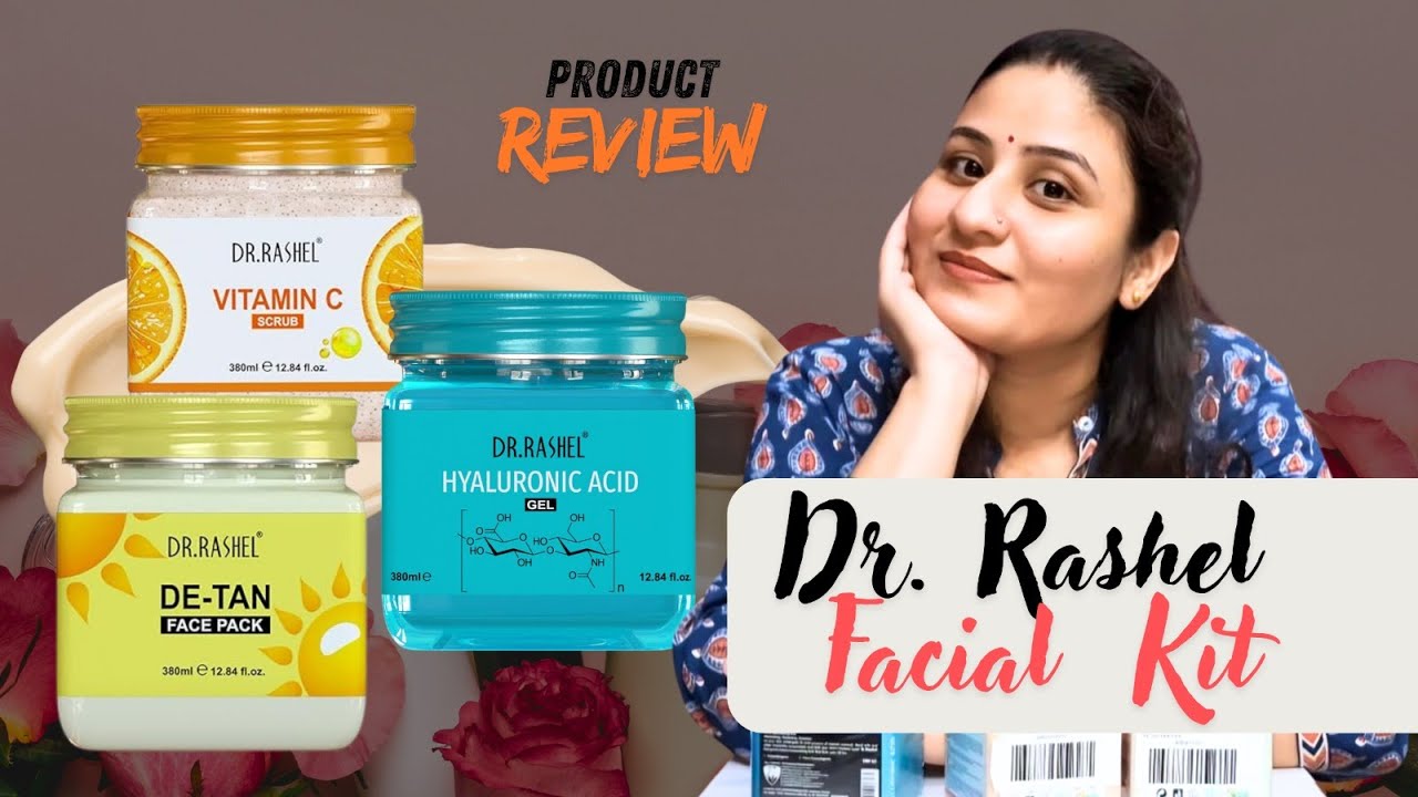 Dr. Rashel D-TAN face pack l Facial Kit l Vitamin C Scrub l Hyaluronic ...