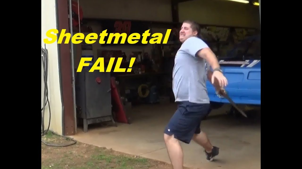 Sheetmetal Fail! - YouTube